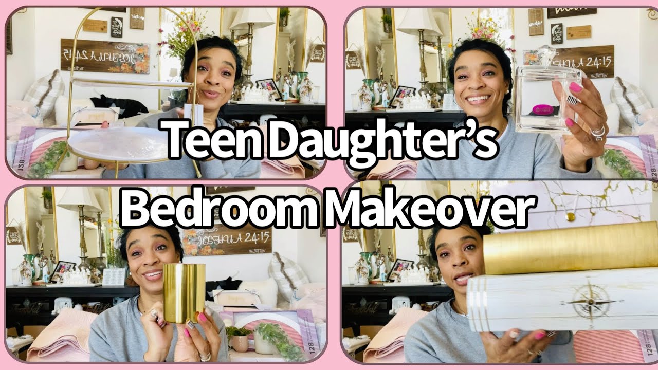 Teen Daughter’s Bedroom Makeover, Part 1 - YouTube