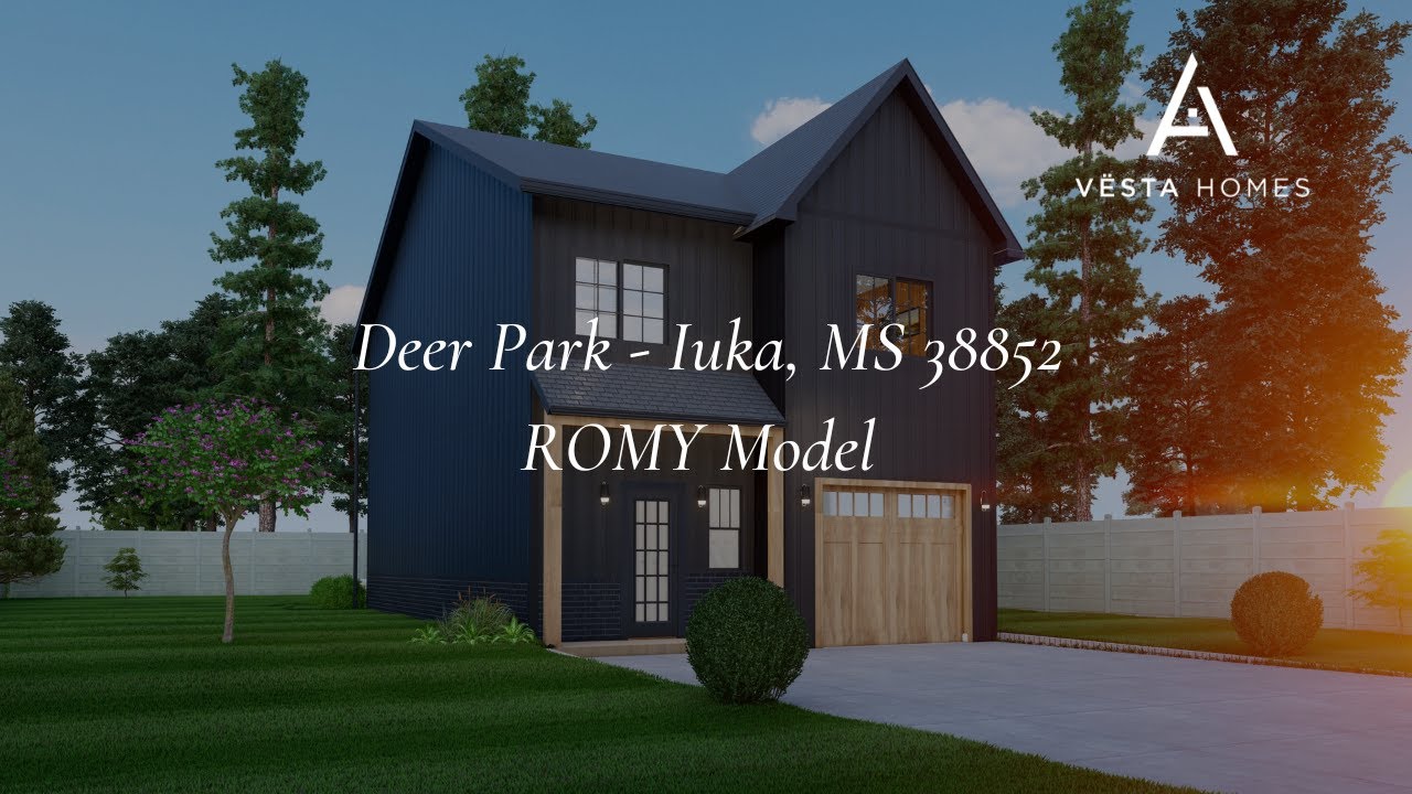 Deer Park Development in Iuka, Ms - Model Romy Home - YouTube