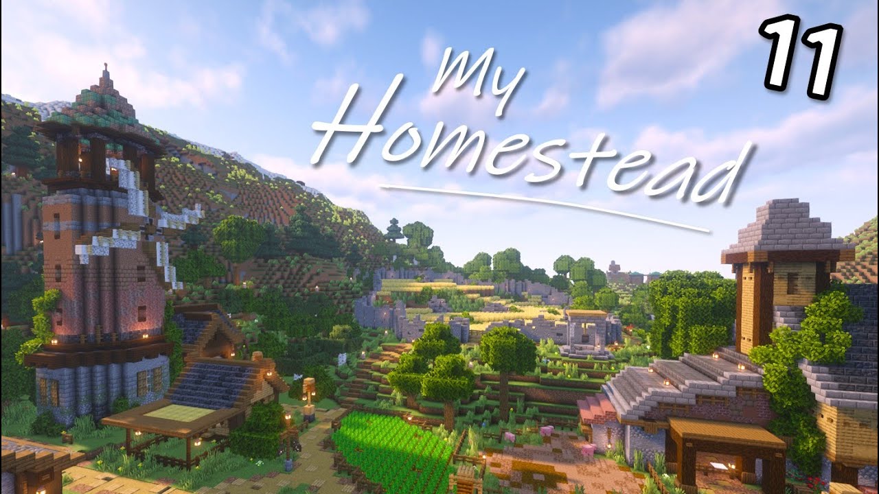 FINALLY Finishing My Perfect Homestead in Minecraft 1.20 - YouTube