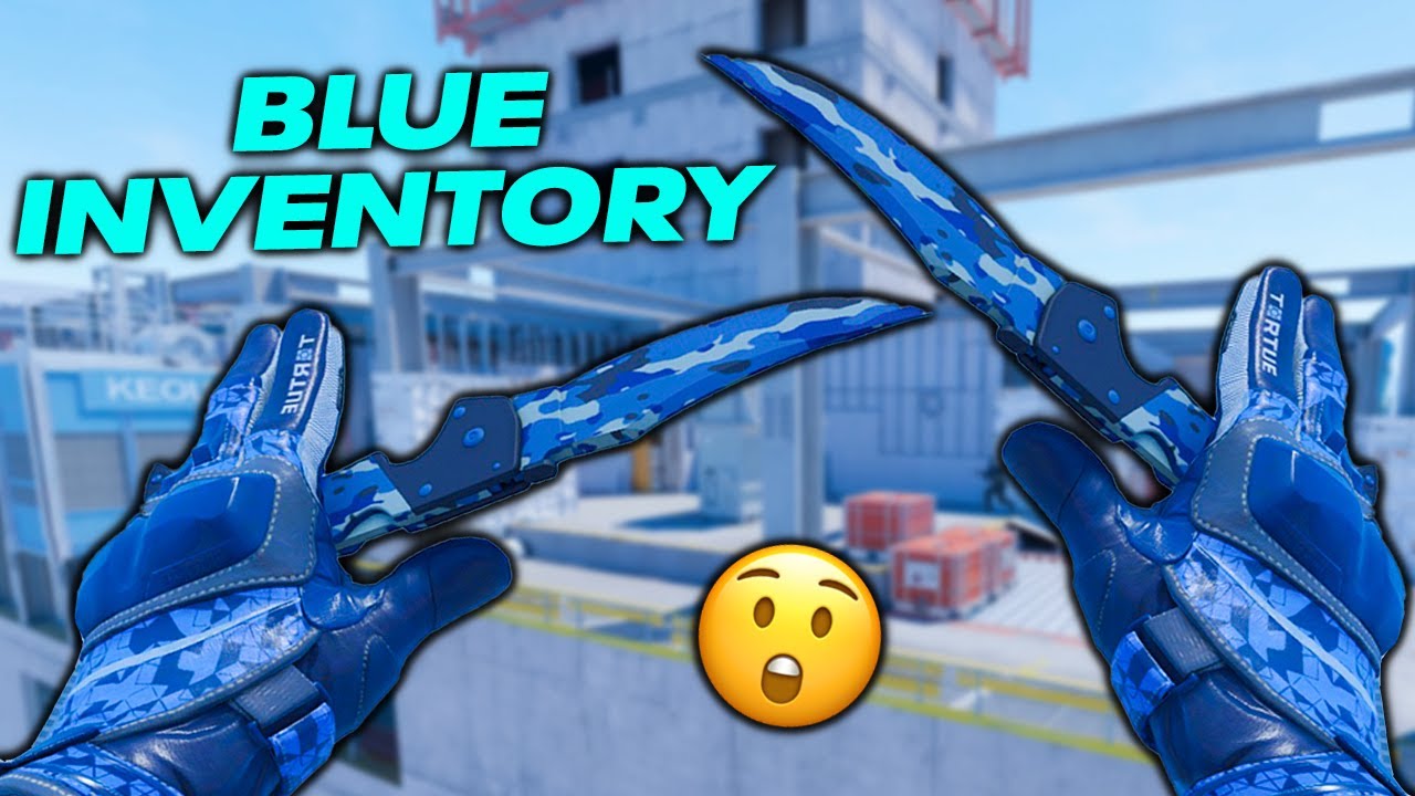 BEST BLUE CS2 LOADOUT! BUDGET BLUE CS2 INVENTORY - YouTube