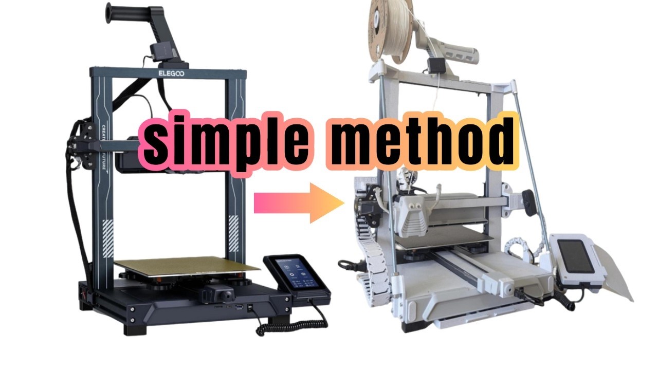 Color your 3D printer the easy way - tutorial - YouTube