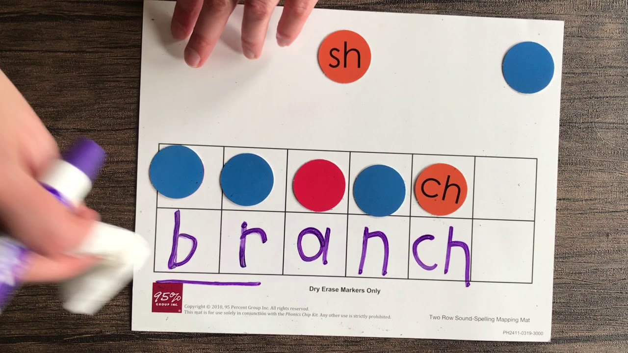 4-2 Final Digraphs (-ch & -sh) Phonics 95% - YouTube