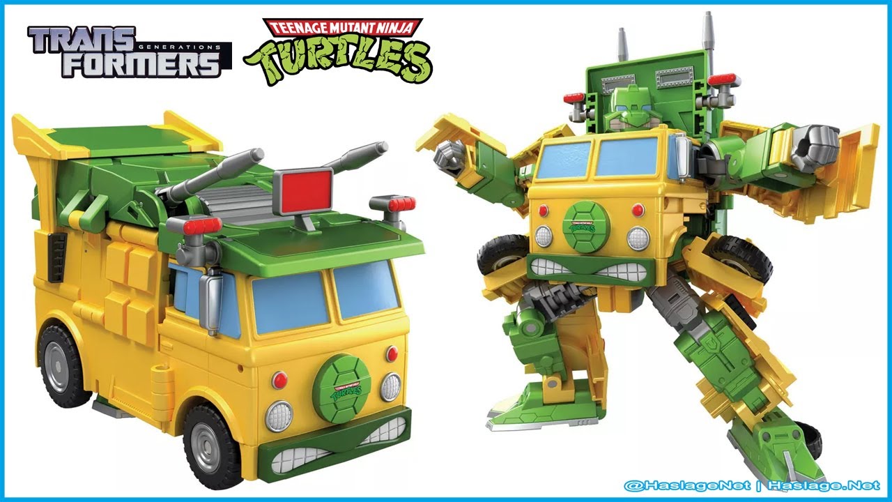 Transformers X Teenage Mutant Ninja Turtles Collaborative Leader Party ...