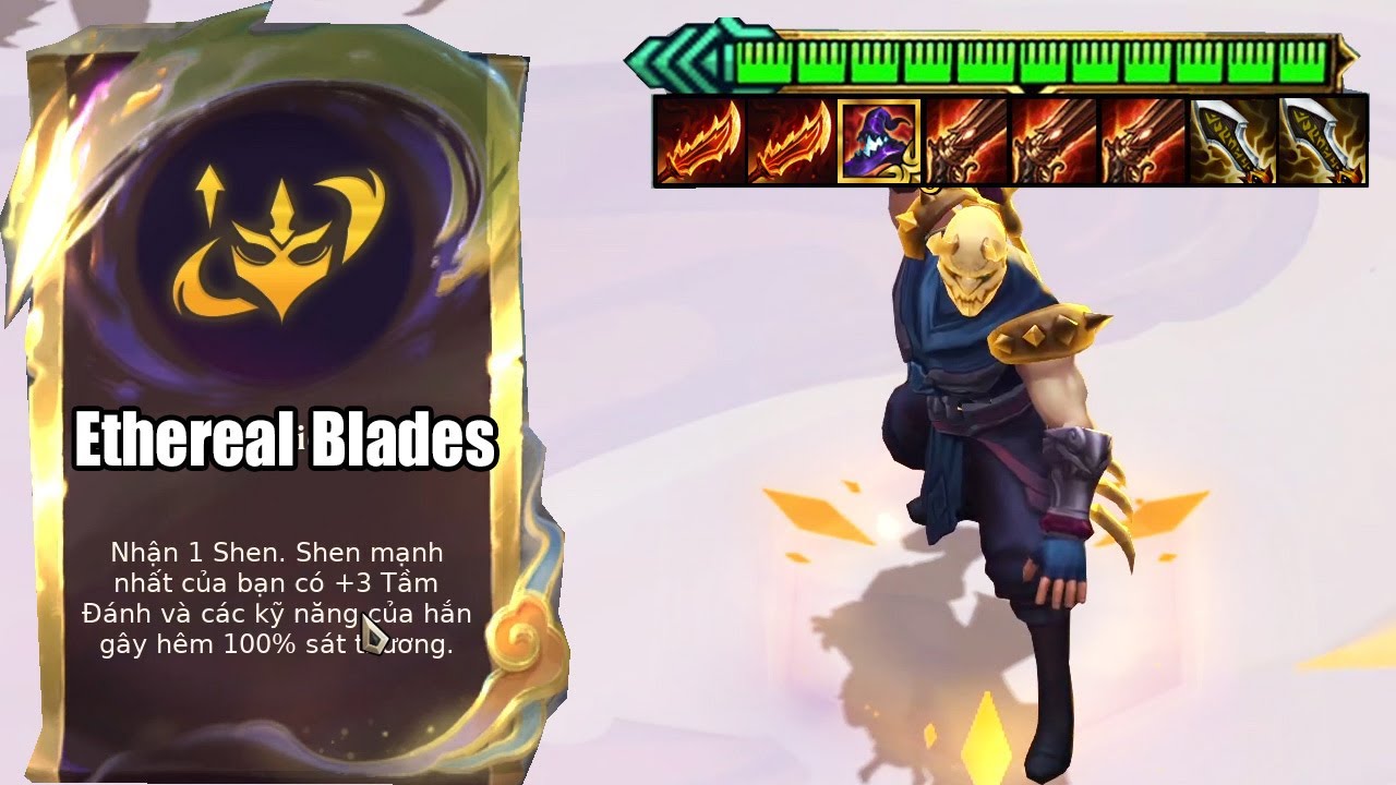 Ethereal Blades Shen is BROKEN _TFT SET 11 - YouTube