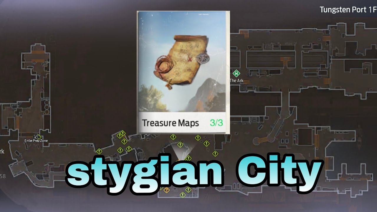 undawn stygian City treasure maps - YouTube