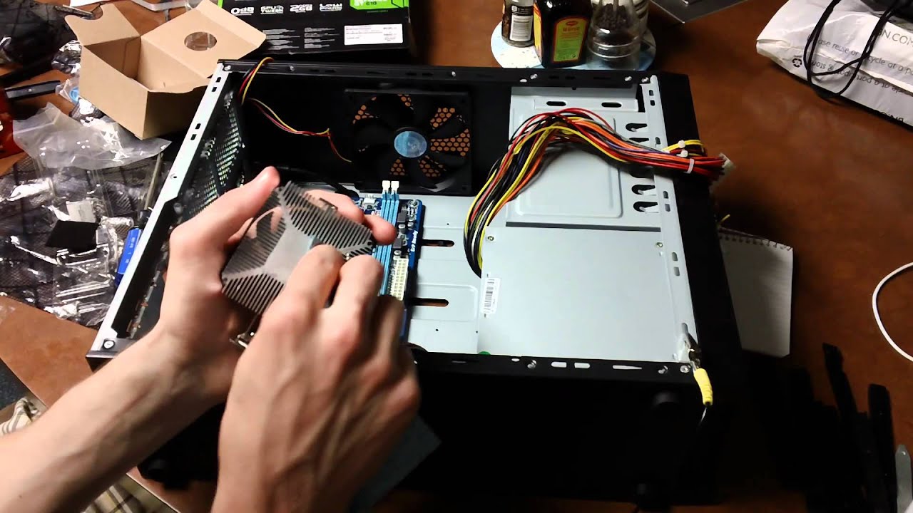 Kitchen Computer Build - YouTube