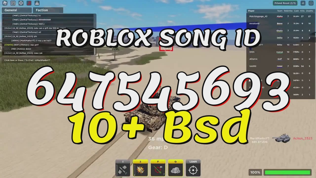 10+ Bsd Roblox Song IDs/Codes - YouTube