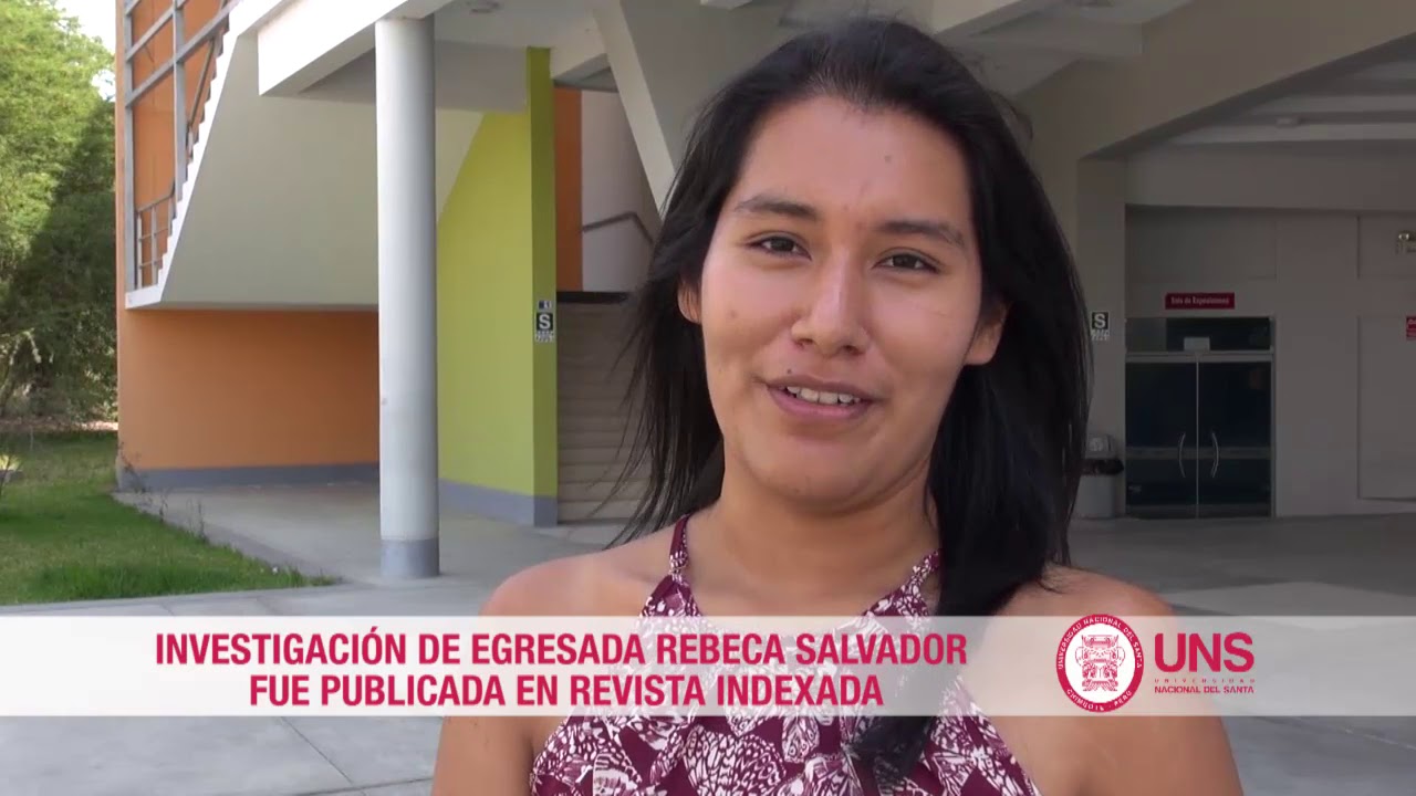 INVESTIGACIÓN DE EGRESADA DE LA UNS REBECA SALVADOR REYES ES PUBLICADA ...