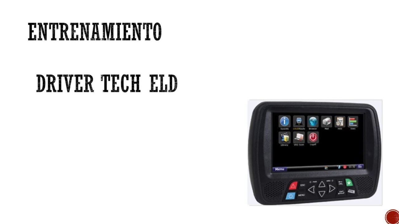 Drivertech HOS Training Espanol - YouTube