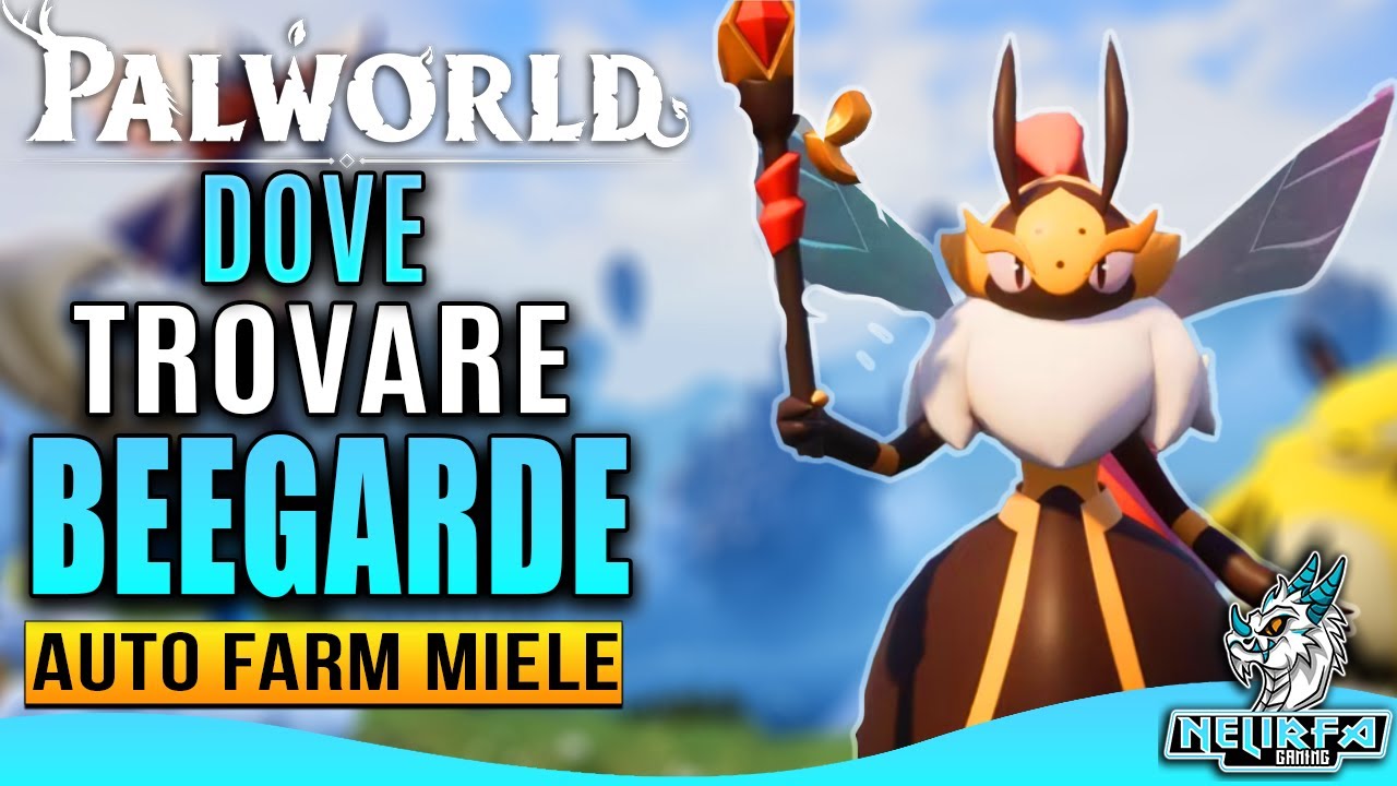 Palworld Come catturare la Beegarde farm passiva del miele ITA - YouTube