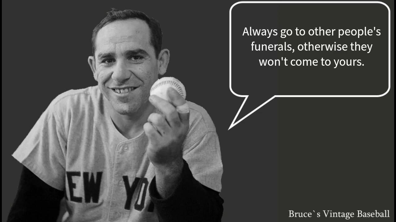 The Best of Yogi Berra's Quotes - 10 Classic 'Yogisms' - YouTube