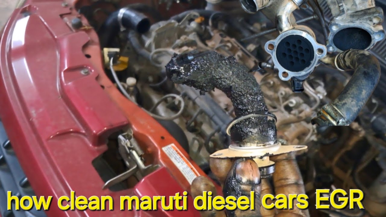 Maruti diesel cars egr cleaning - YouTube