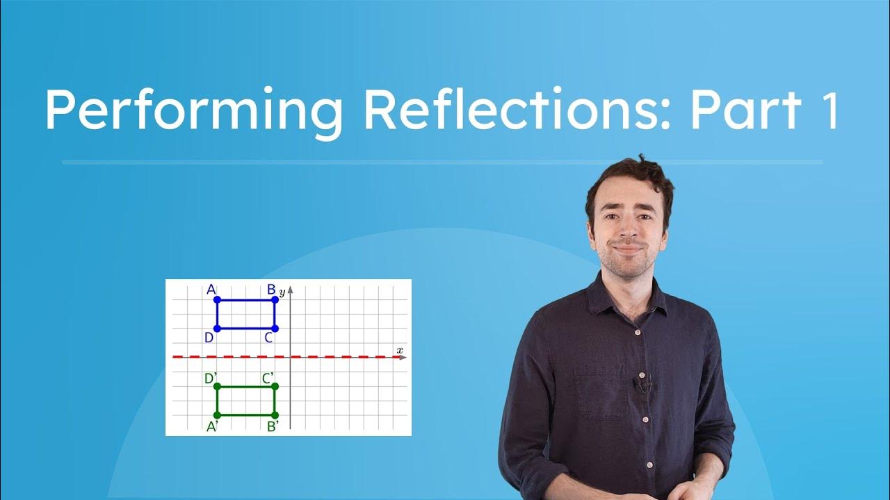 Performing Reflections: Part 1 - Geometry for Teens! - YouTube