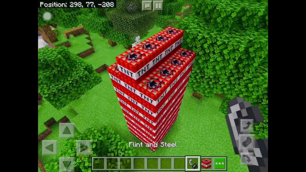 100 TNT EXPLOSION| MINECRAFT Read description - YouTube
