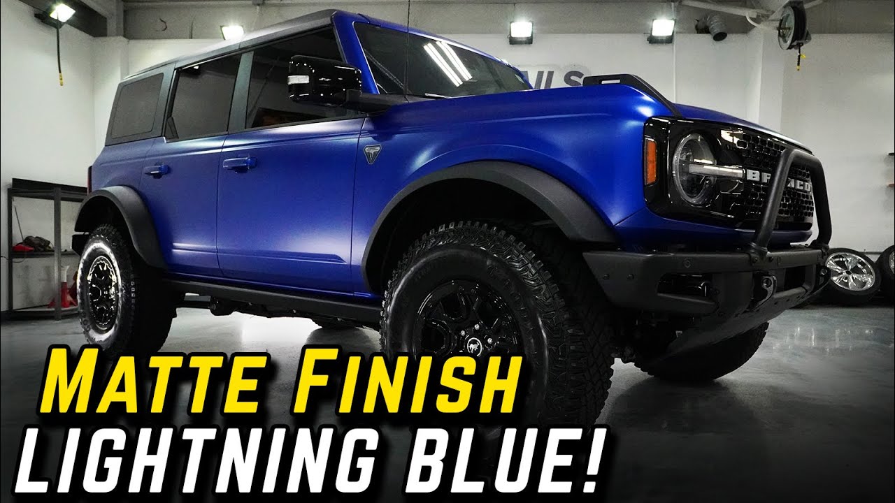 Our New Bronco Stealth Wrapped in XPEL Stealth PPF - First Edition in ...