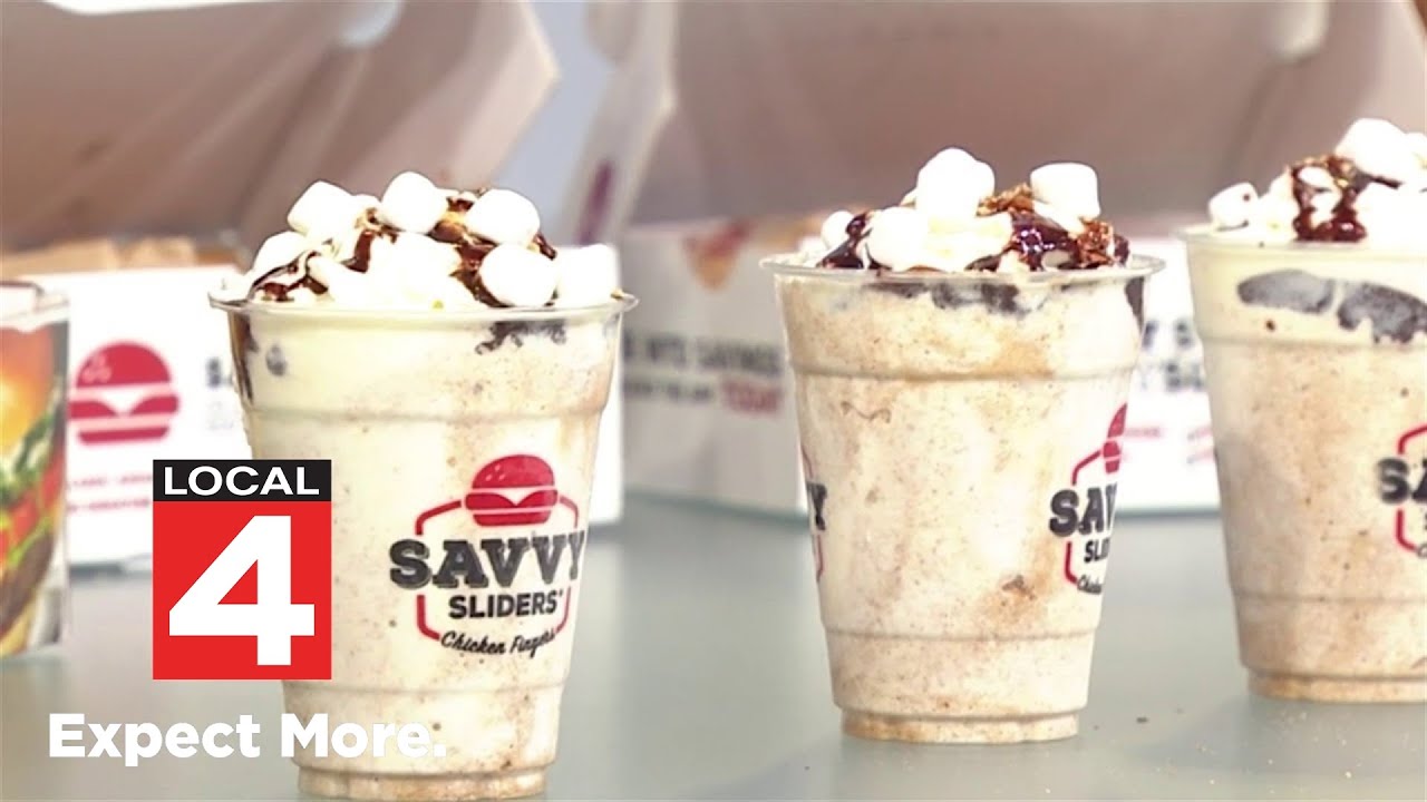 Taste Test: Savvy Sliders debuts new shakes, sliders - YouTube