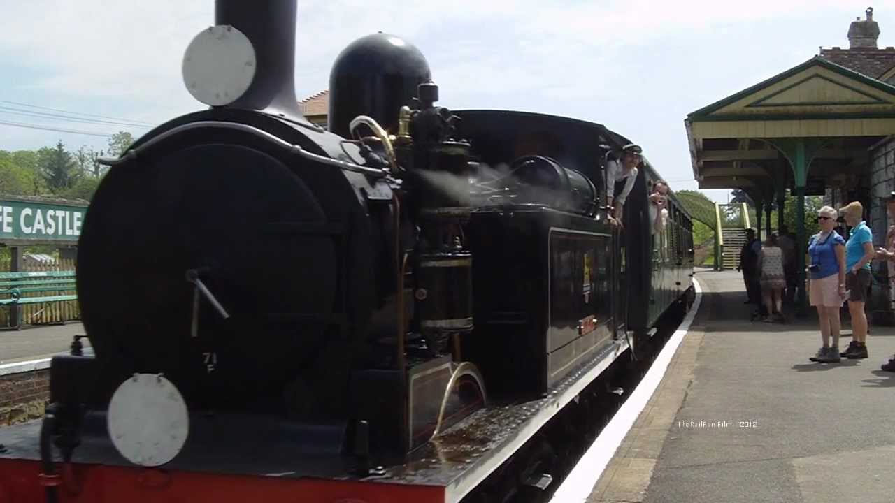 SWANAGE STEAM RAILWAY RARE STEAM LOCOMOTIVES 27TH MAY 2012 - YouTube