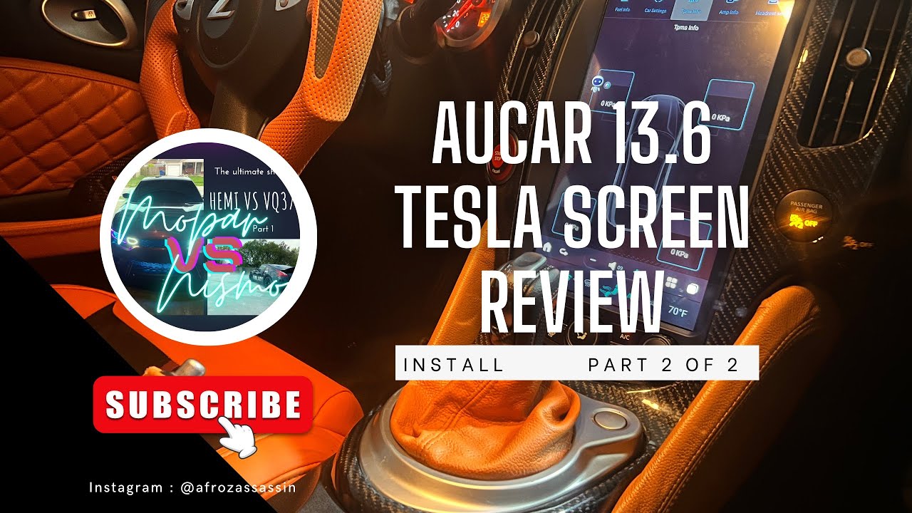 370Z Tesla-Style Screen REVIEW | #teslascreen #nissan #370 #review ...