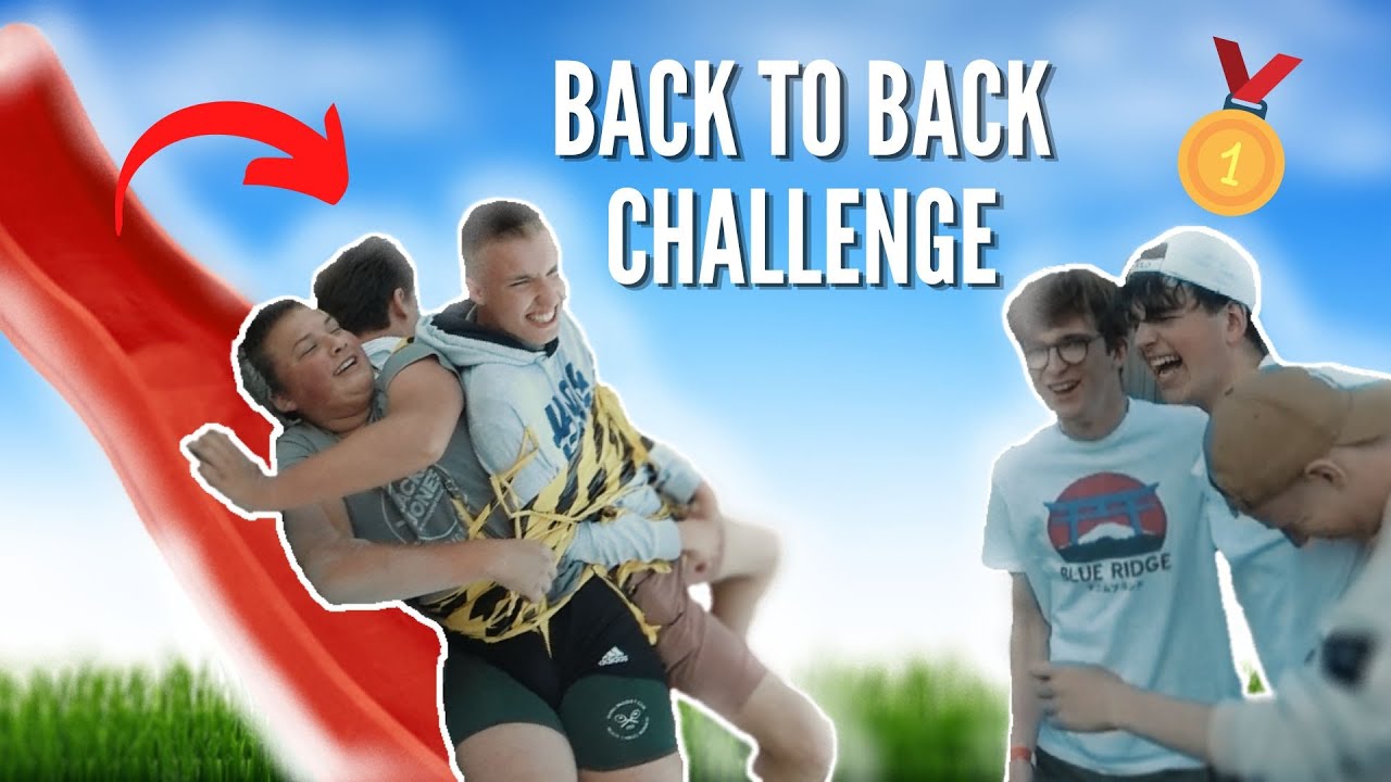 BACK TO BACK DUCT TAPE CHALLENGE!!! - YouTube