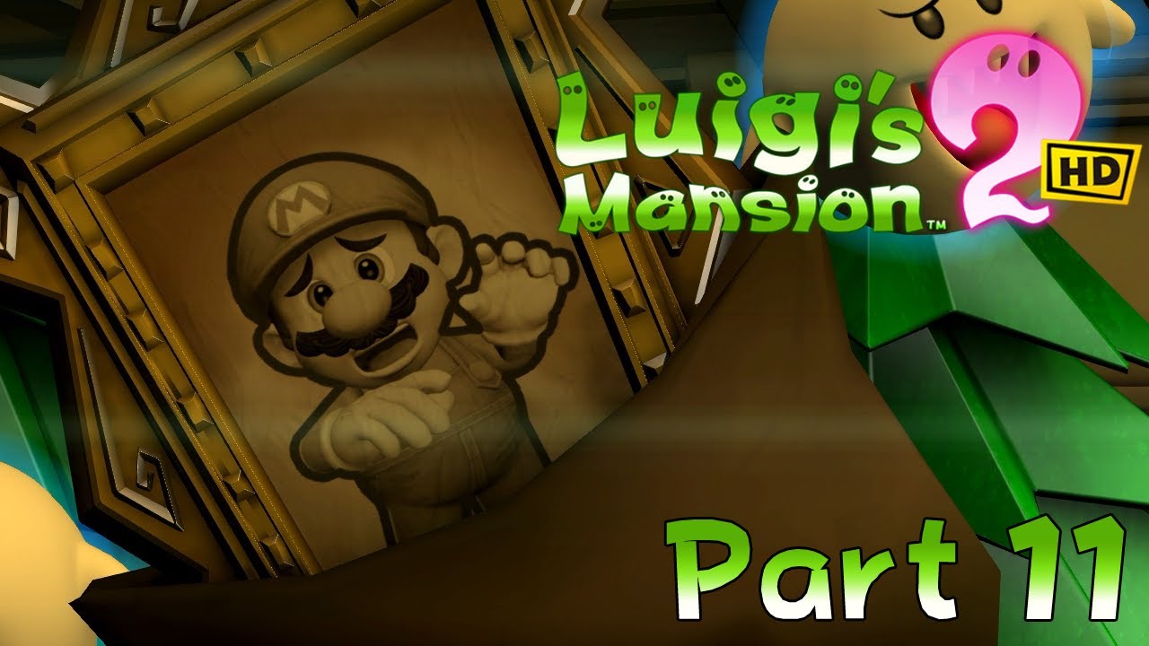 Luigi's Mansion 2 HD Remake - Part 11 - Boss Strong Poltergeist - YouTube