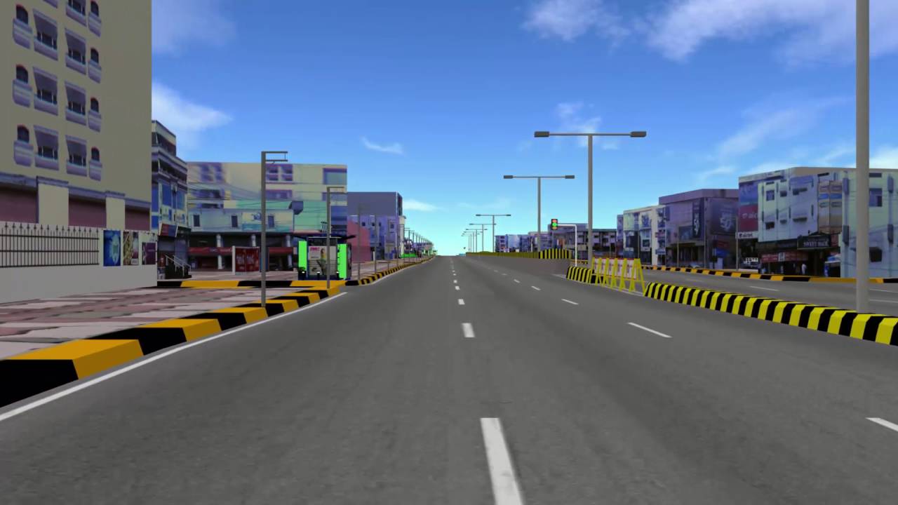 Vijayawada Bandar Road 3D Pass3 - YouTube