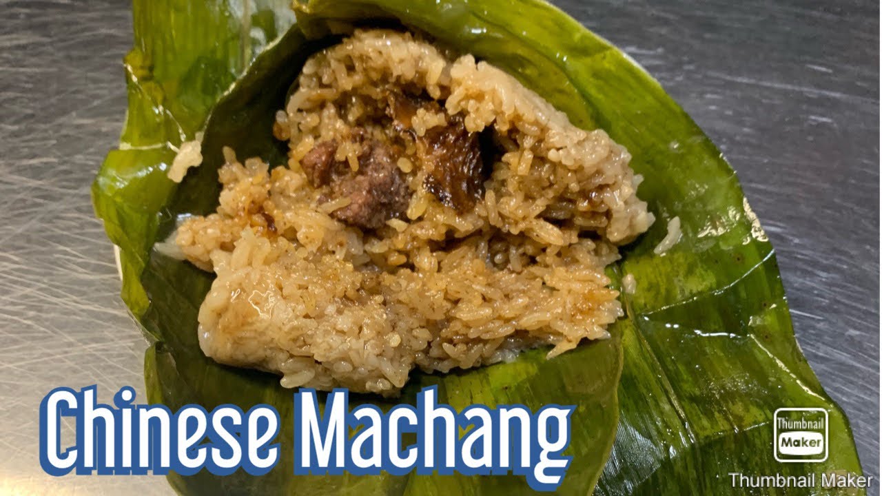 CHINESE RICE DUMPLING | MACHANG 馬場 - YouTube