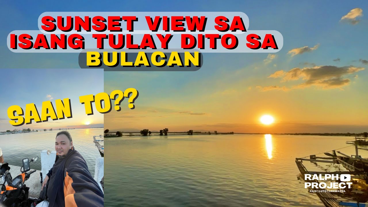 SUNSET VIEW SA ISANG TULAY SA BULAKAN, BULACAN - TAWIRAN BRIDGE - YouTube
