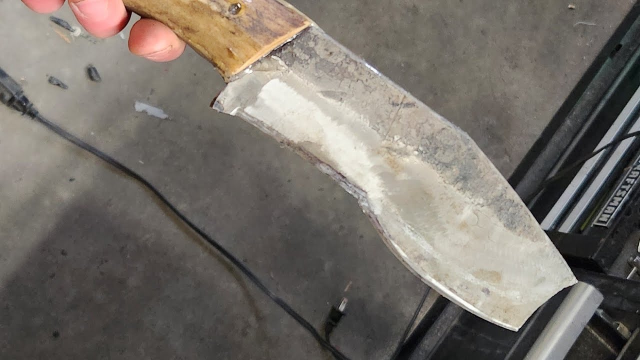 How to fix a broken knife - YouTube