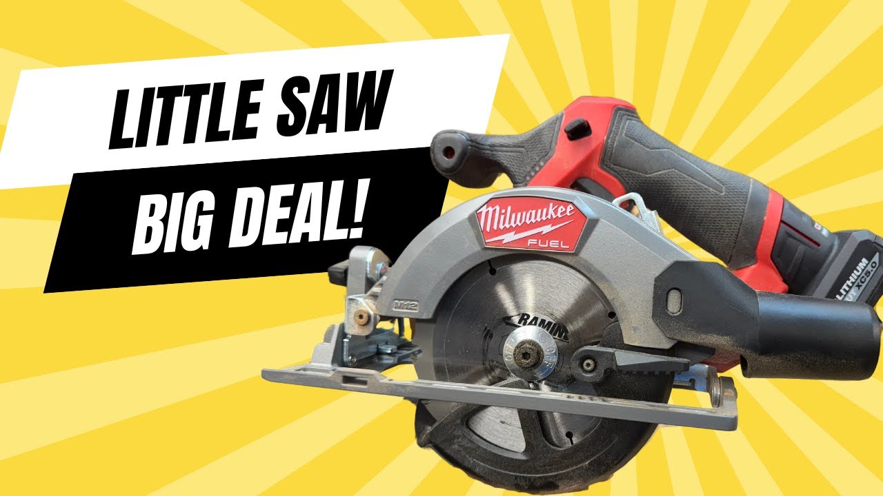 Milwaukee's Smallest Saw is a BIG Deal! - YouTube