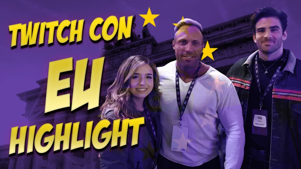 Twitchcon EU Highlights GREEKGODX NEW CRUSH - YouTube