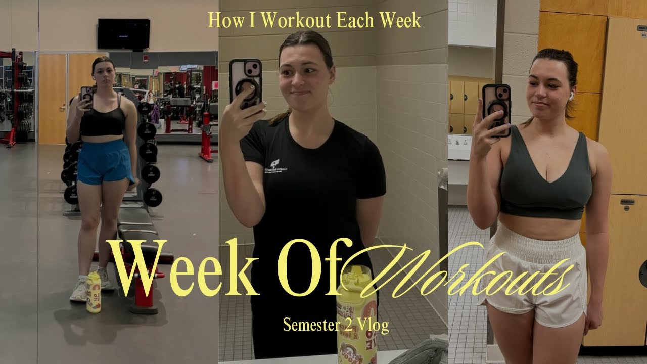 How to Stay Fit in College 🏋️‍♀️ | My Realistic Workout Routine & Tips ...