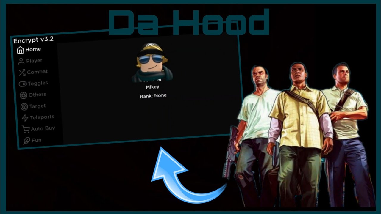 Script Da Hood ENCRYPT V3.2 para mobile e pc - YouTube
