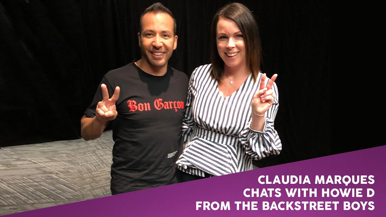 Howie D Chats with Claudia Marques About his New Album - YouTube