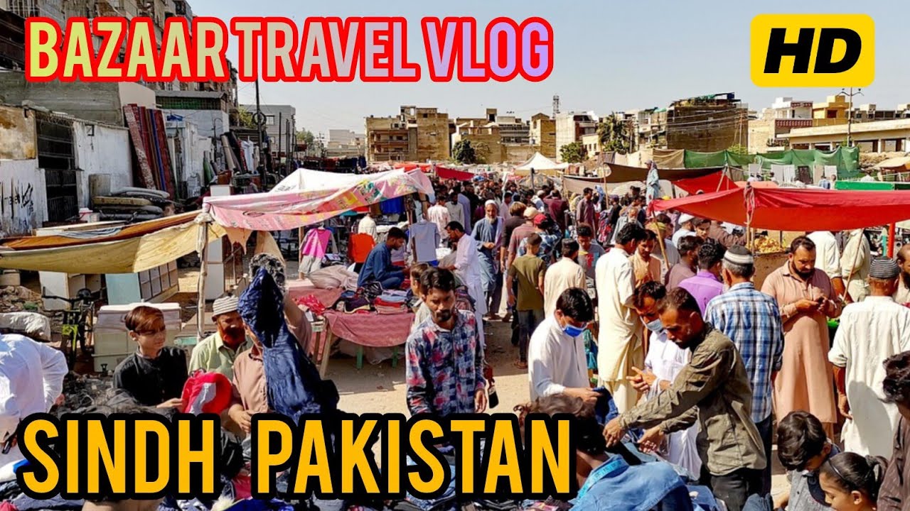 Bazaar Travel Vlog Street Shop Street & City Tour || { 1080P Video ...