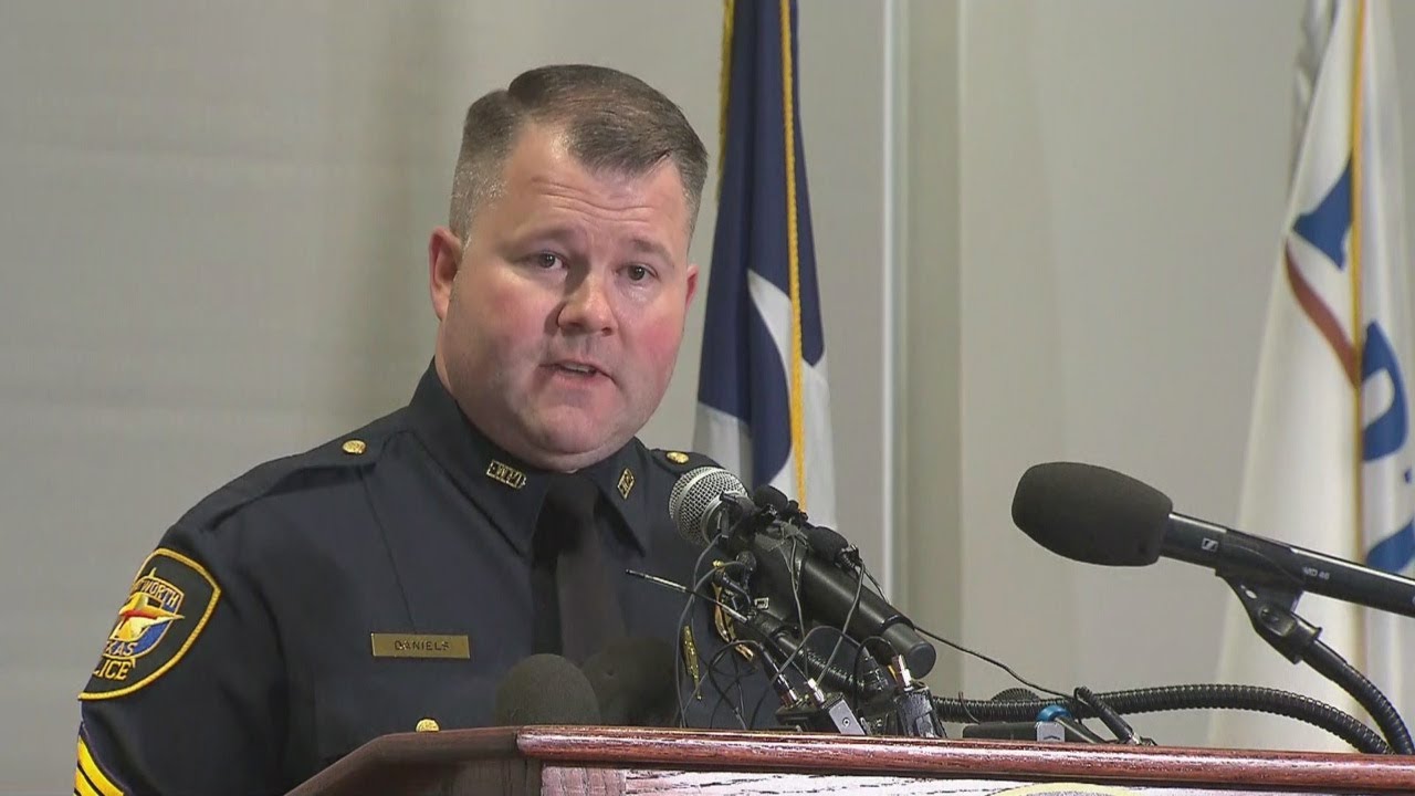 Fort Worth Police Hold News Conference Following Murder Arrest Of Aaron ...