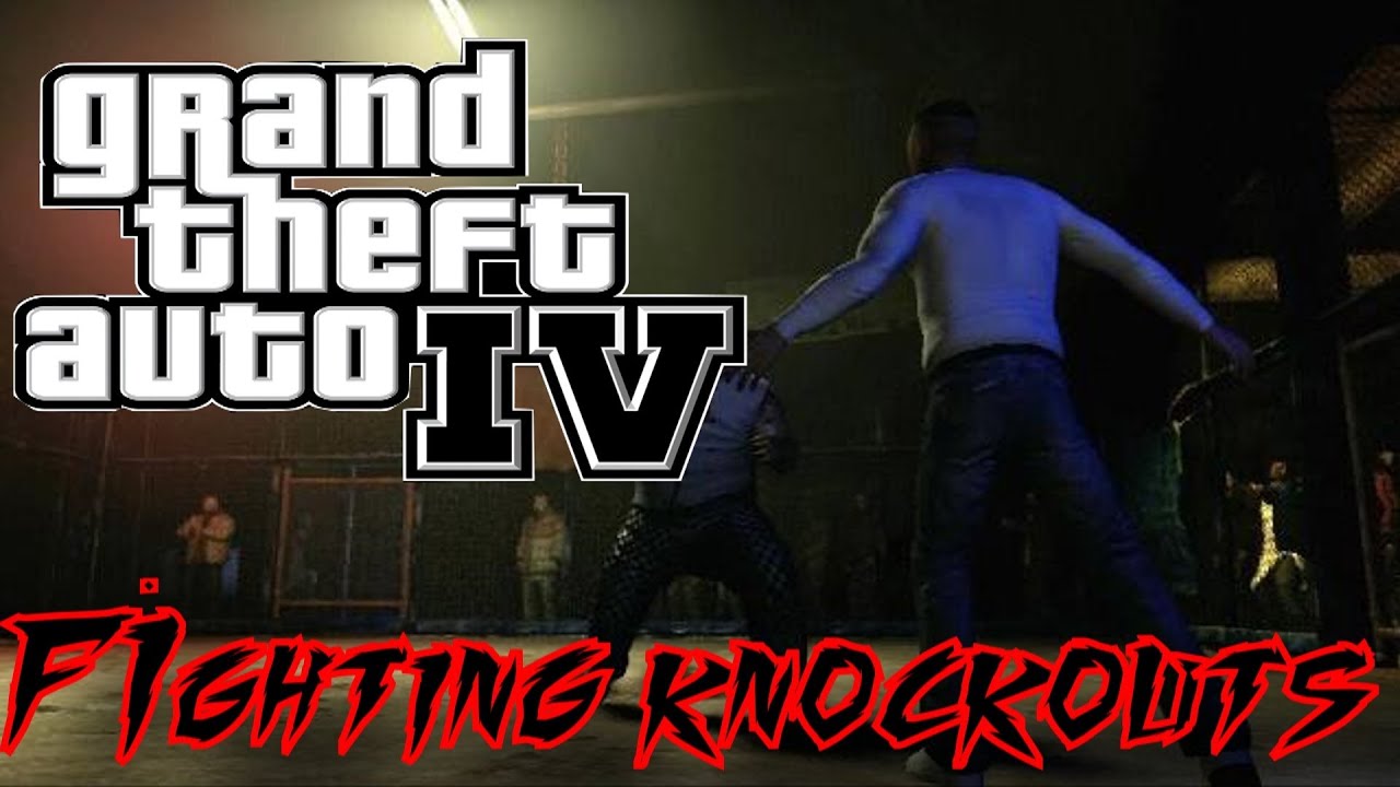 GTA IV - Fighting Knockouts - YouTube