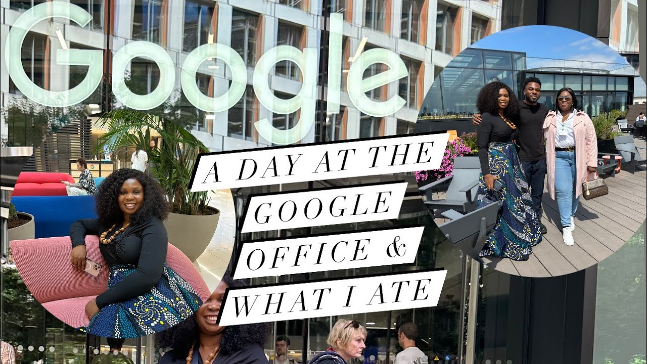 A Day at the Google Office in the UK and What I ate #summerholiday # ...