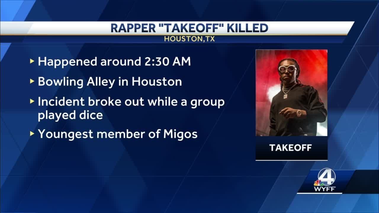 Takeoff, member of Atlanta rap group Migos, shot, killed, TMZ reports ...