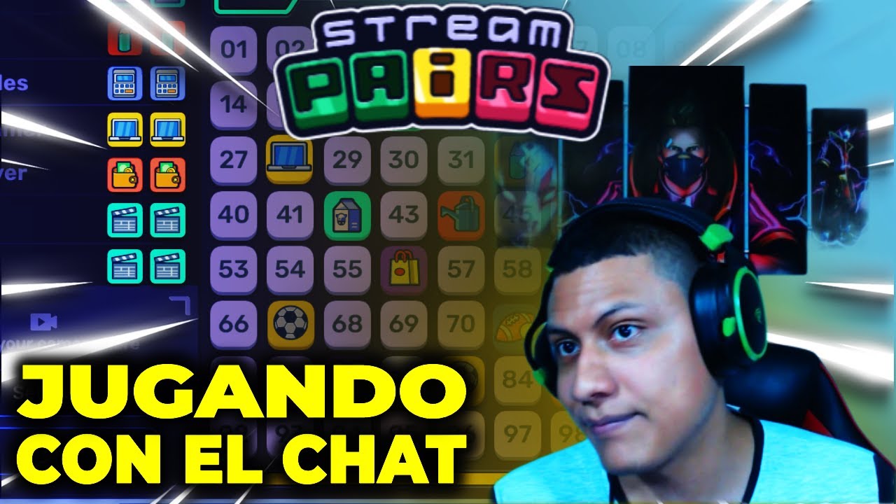 🤷‍♂️ Es Fácil Memorizar Dibujos? | Stream Pairs Gameplay Español #1 ...