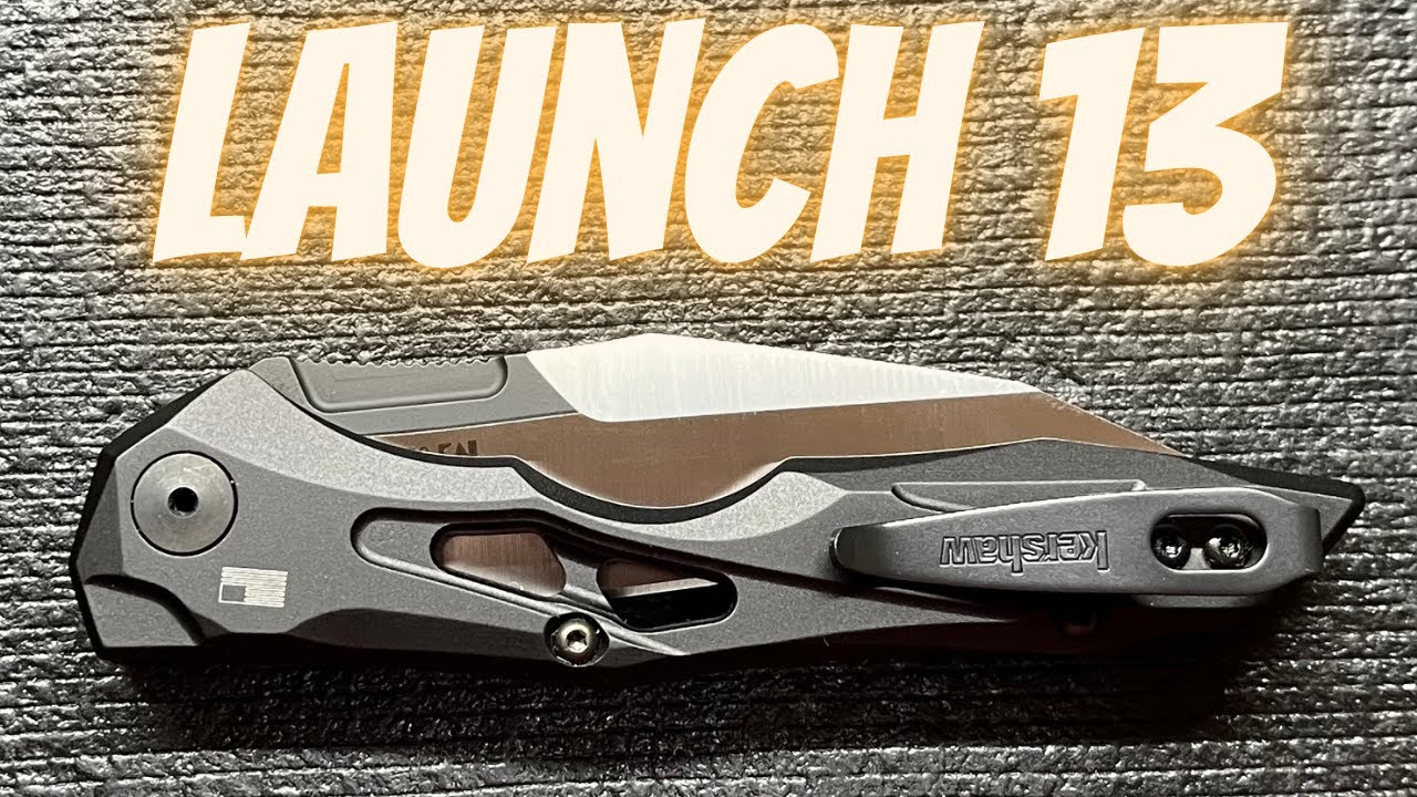 An Alien EDC Knife For You! Kershaw Launch 13 Final Review / Overview ...