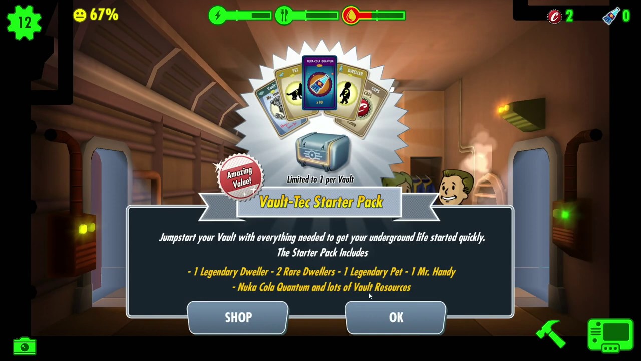 Fallout Shelter PC - Setting up the new Vault - Part 1 - YouTube