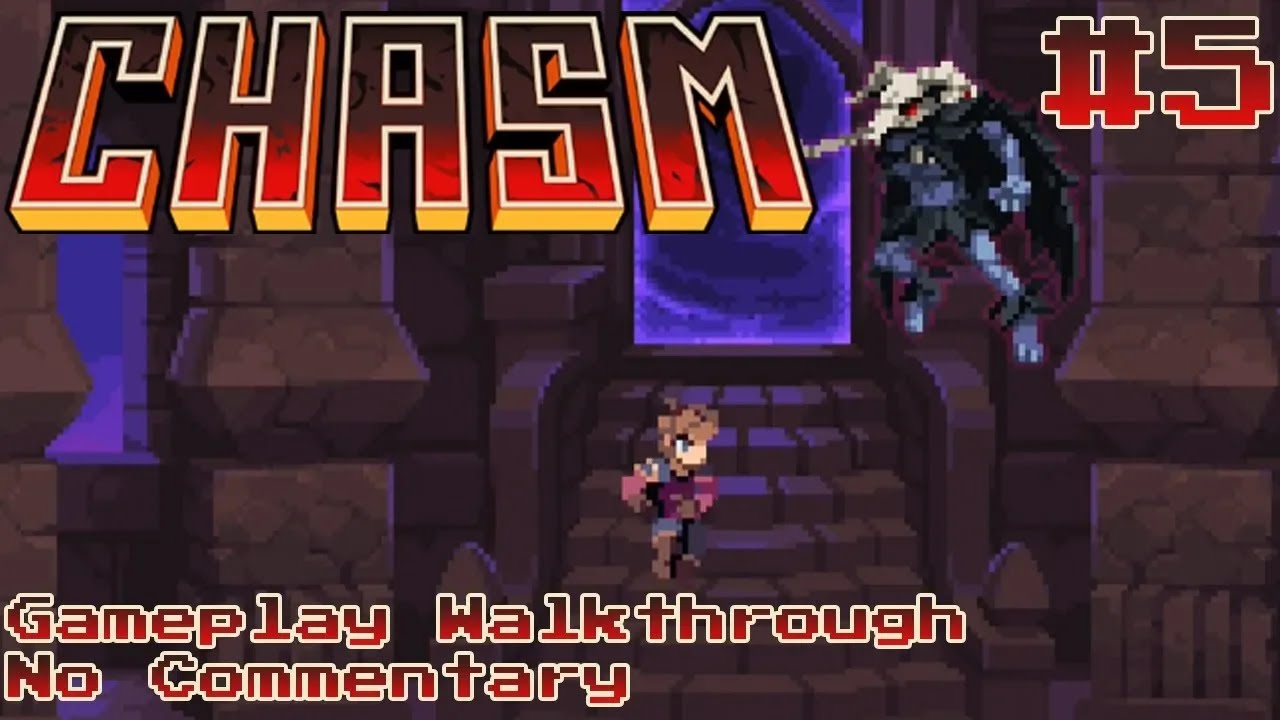 Chasm (Metroidvania) - Gameplay Walkthrough #5 - Temple | Boss ...