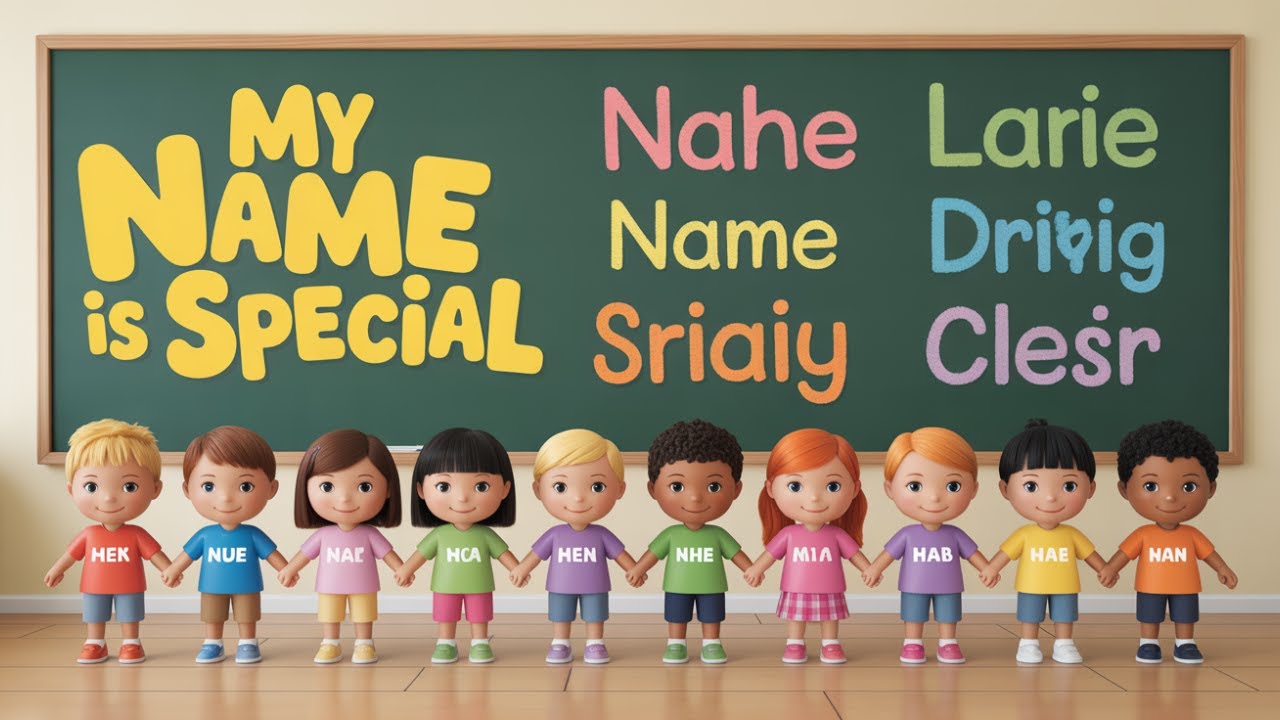 My Name Is Special! - Children's Song - YouTube