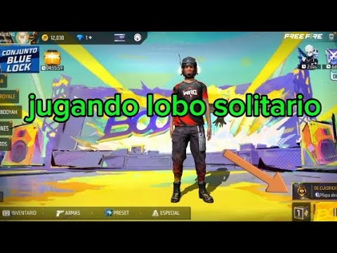 jugando lobo solitario*free fire* - YouTube
