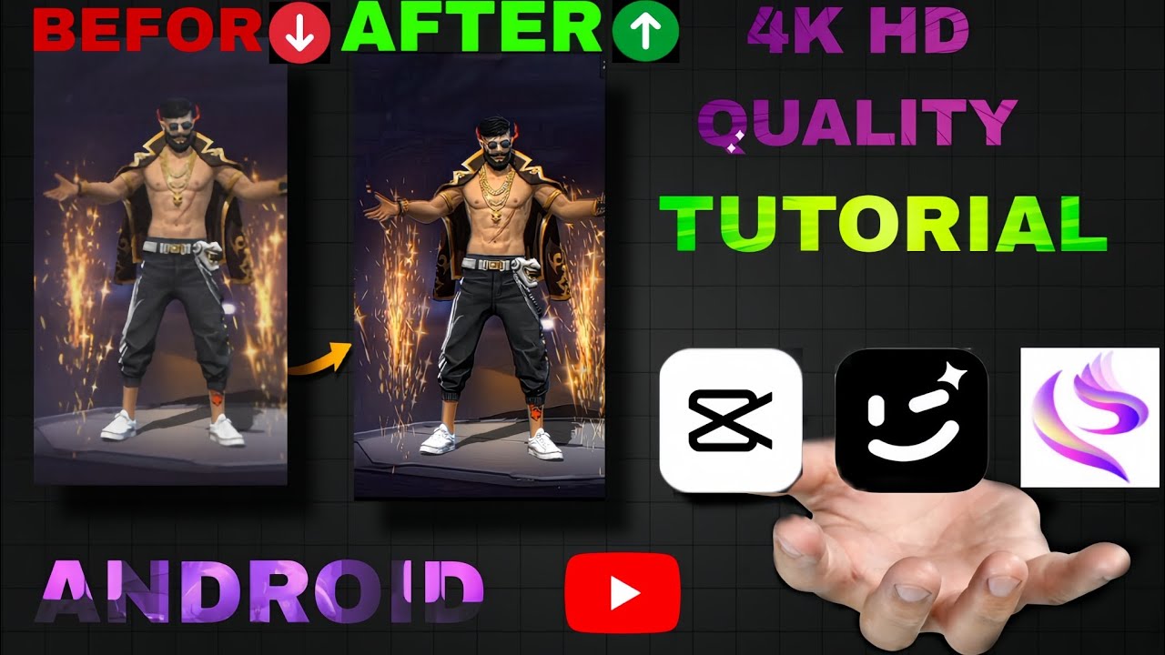 High Quality Tutorial For Android [Free Fire ] Short Editing Tutorial @Upsarkargaming2k - YouTube