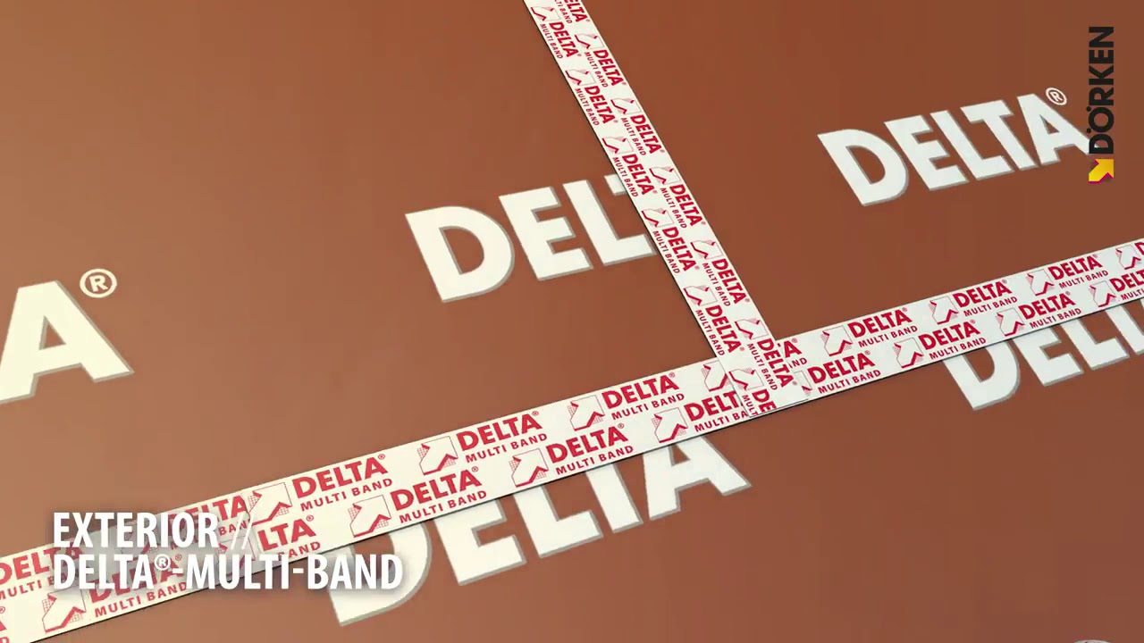 Универсальная односторонняя клейкая лента DELTA MULTI BAND - YouTube