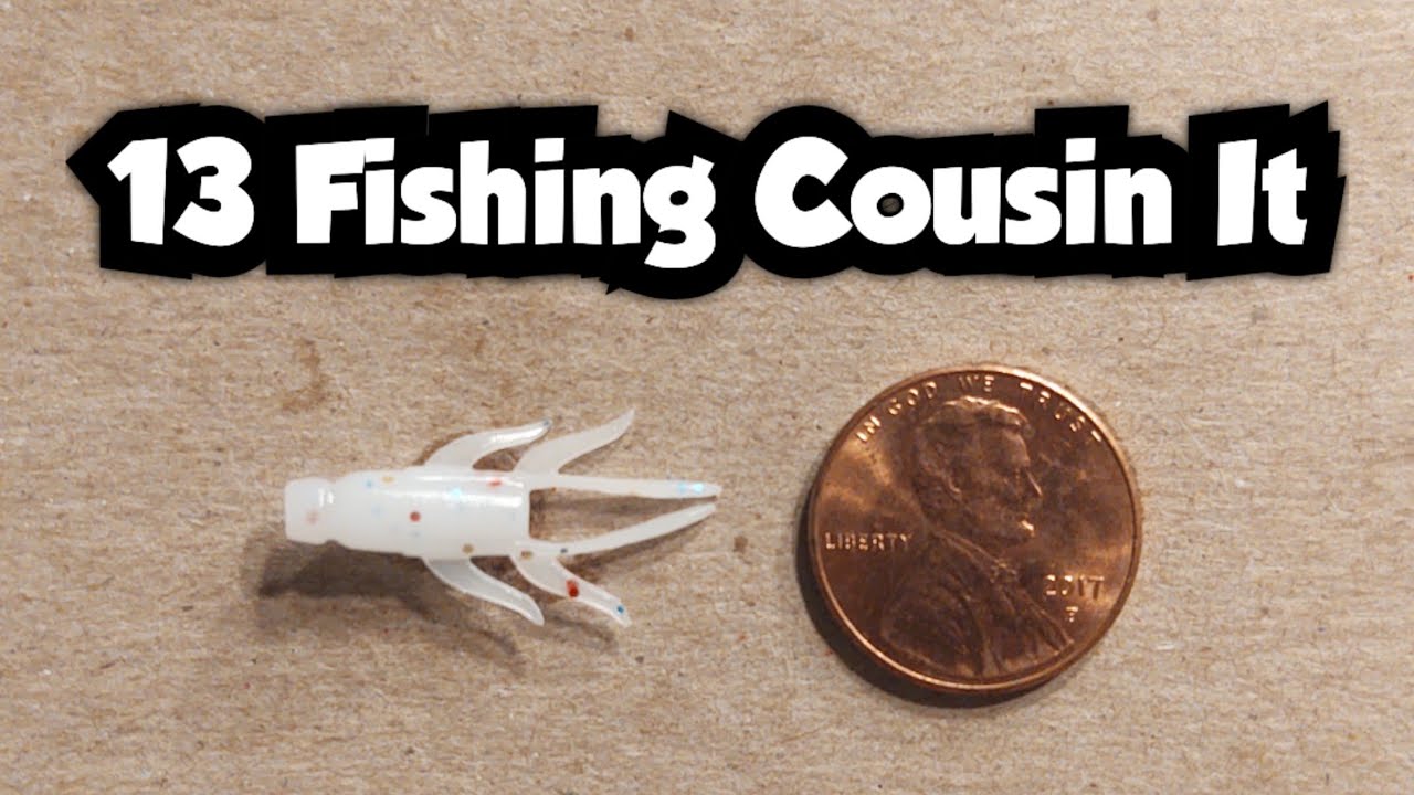 Fishing the 13 Fishing Cousin It | Micro Finesse Fishing - YouTube