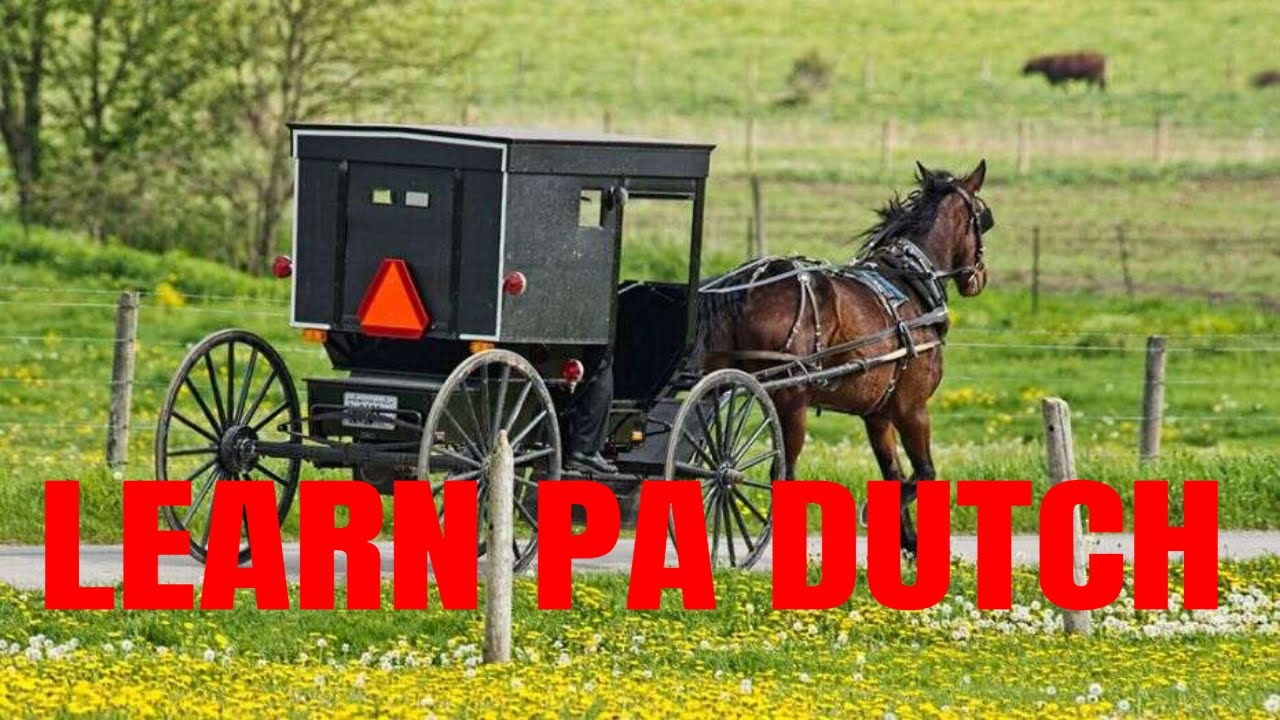 Learn the P.A. Dutch language - YouTube
