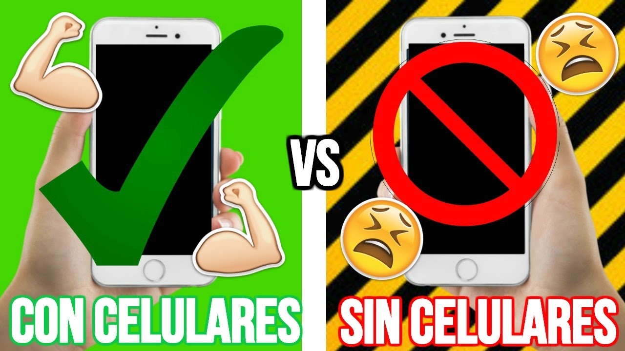 LA VIDA CON VS. SIN CELULARES + AVISO IMPORTANTE - YouTube