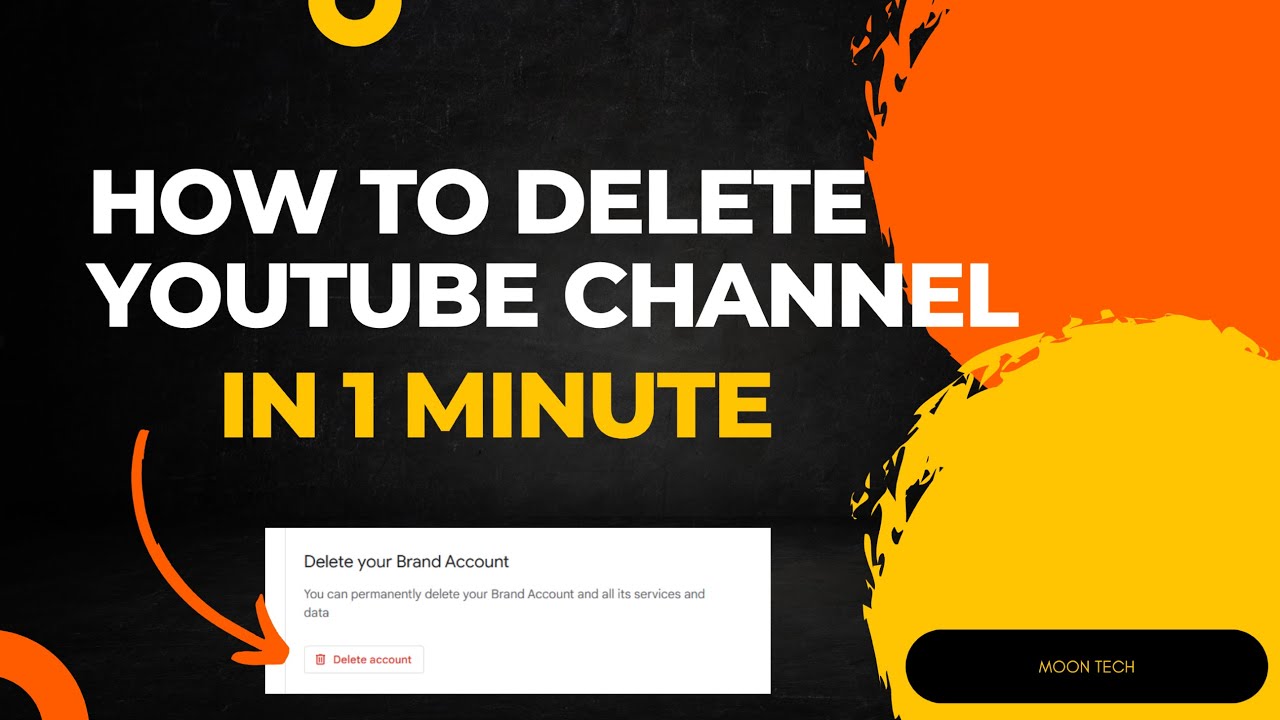 How To Delete YouTube Channel in One Minutes | Easily Delete Youtube ...